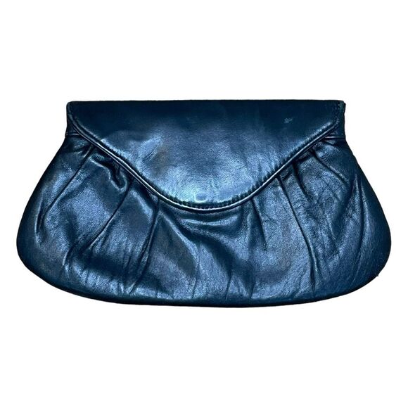 Lauren Merkin | Bags | Vintage Lauren Merkin Leather Envelope Clutch ...